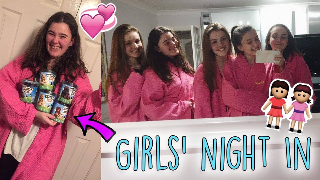Ultimate Girls' Night In Sleepover Routine! ♡ ad - YouTube