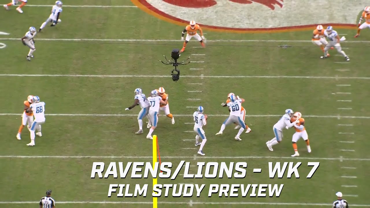 RAVENS/LIONS: PREVIEW #1 - HOW BEN JOHNSON & JARED GOFF MANIPULATE NFL ...
