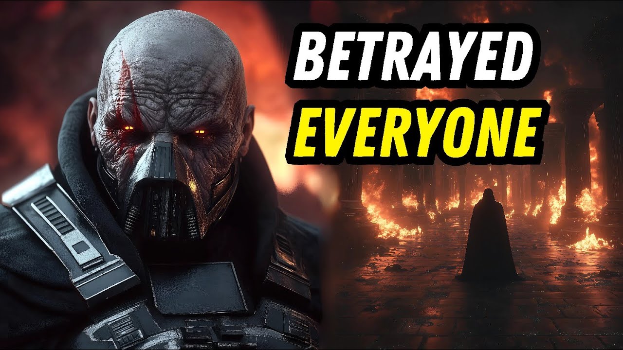 Darth Malgus The Sith Lord Who Betrayed EVERYONE - YouTube