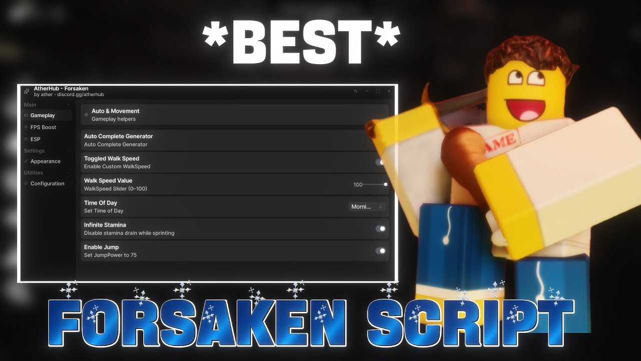 Forsaken Script – Auto Instant Generator, Auto Kill All, Inf Speed, Inf ...