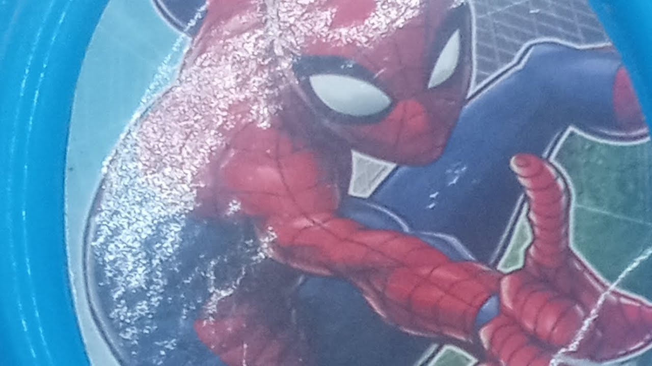 Marvel Spider-Man Catch The Spiders fishing bobber Review - YouTube