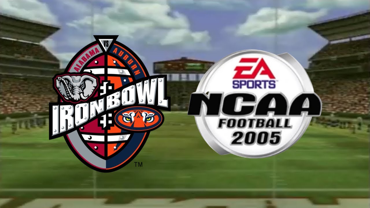 NCAA 05 Alabama Crimson Tide Full Season Sim: Game 11 vs Auburn - YouTube