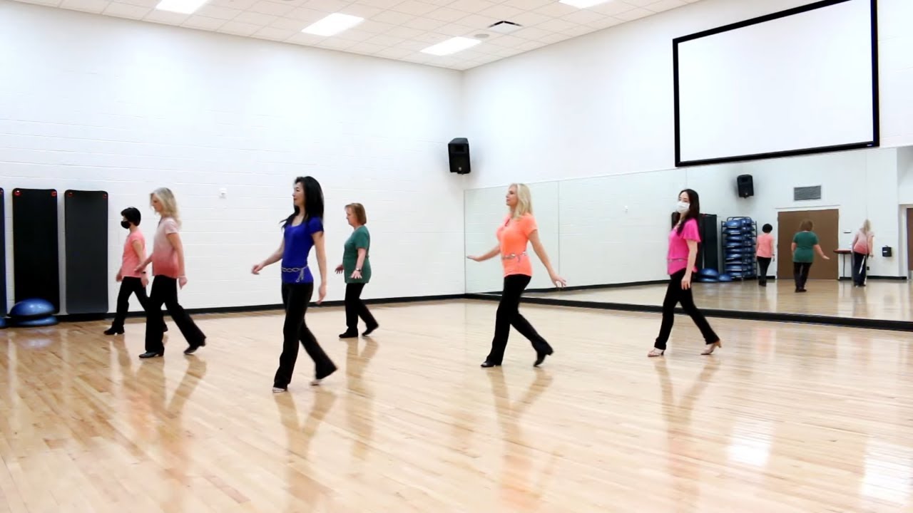 Wasted On You - Line Dance (Dance & Teach in English & 中文) - YouTube