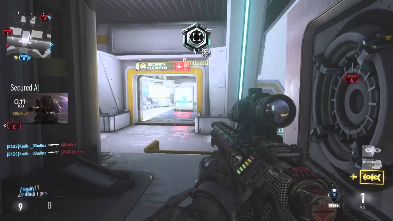 Cod aw triple kill with mors silver bullet - YouTube