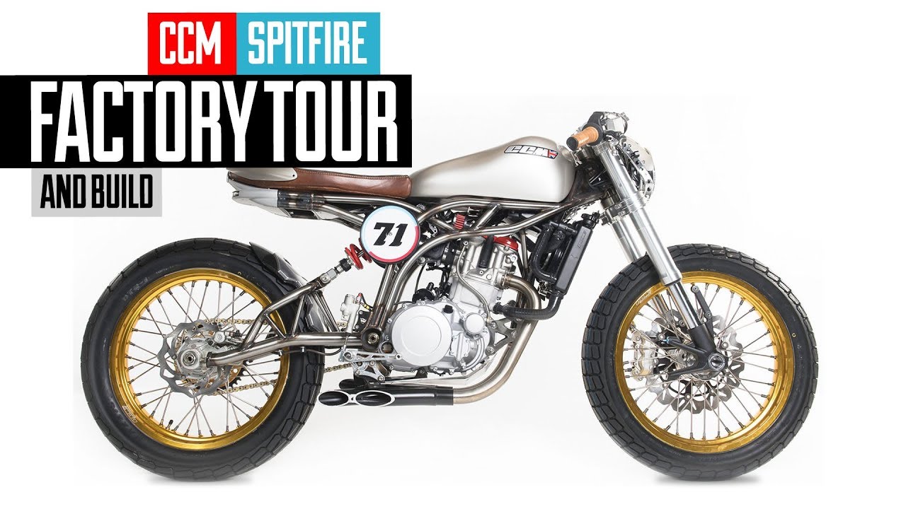 CCM Spitfire Factory tour and build - YouTube