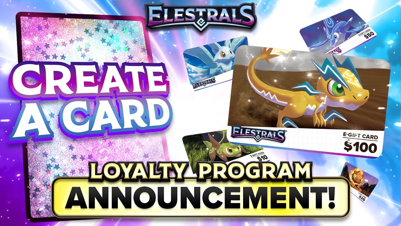 CREATE an ELESTRALS CARD! New LOYALTY PROGRAM is HERE! - YouTube