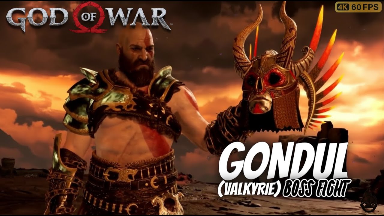 Gondul – Valkyrie Boss Fight | God of War PS5 Gameplay (4K 60FPS ...