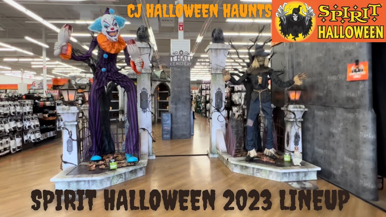 Spirit Halloween 2023 Walkthrough - Animatronics, Props and Decorations ...