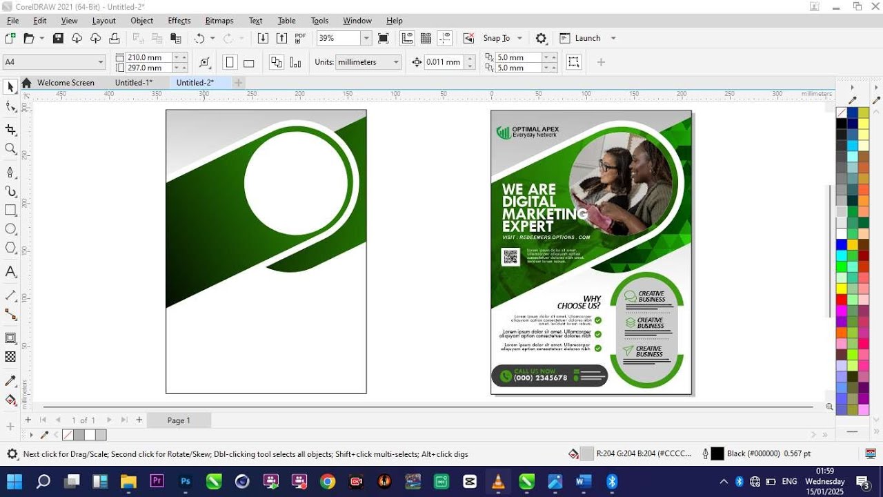 Full Course Of CorelDraw Graphic Suite 2025 -Best Tips For Experts and ...