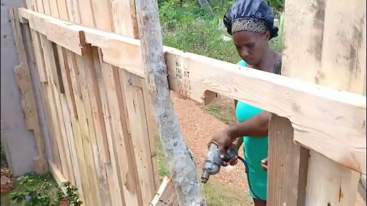 "Building a picket fence from scratch!" Part 1 - YouTube