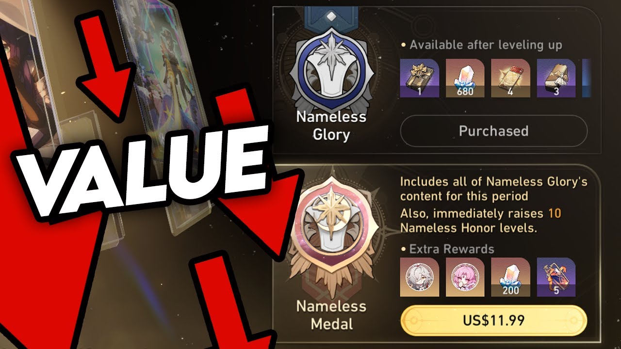 SHOULD YOU BUY THE 4TH NAMELESS HONOR BATTLE PASS??? HONKAI STAR RAIL ...