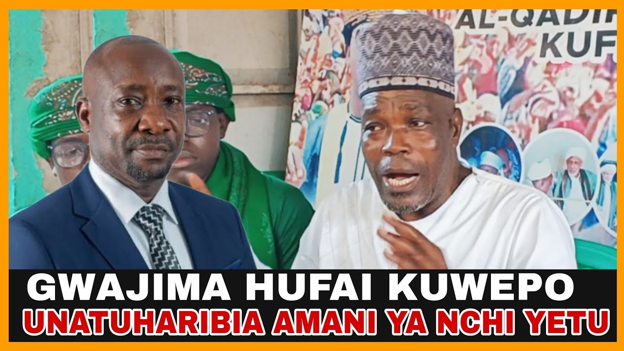 SHEIKH MAZINGE AMVAA ASKOFU GWAJIMA LIVE/ HUFAI KUWEPO HAI/ UNATUMIKA ...