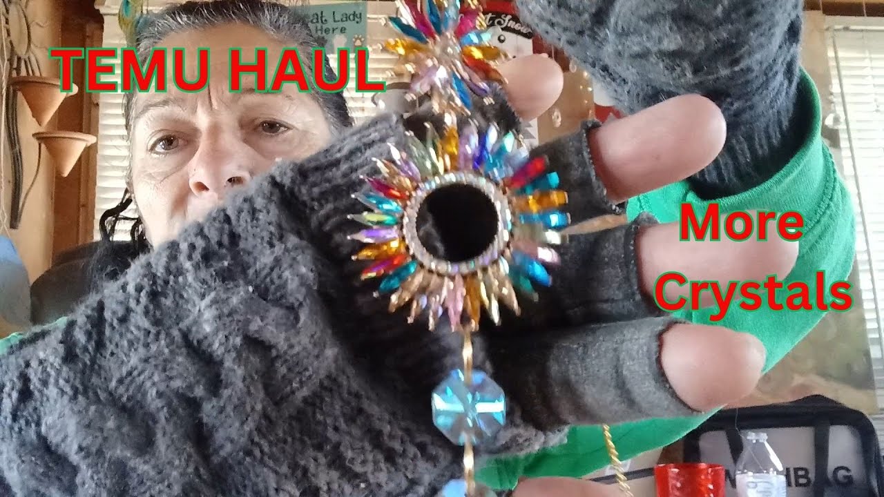 TEMU SUNDAY HAUL / SOME PRETTY CRYSTALS / DECEMBER 3, 2023 - YouTube