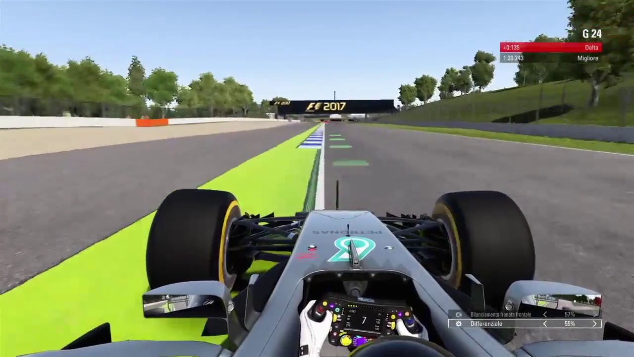 F1 Game Setup Gp Spain Mercedes TT - YouTube
