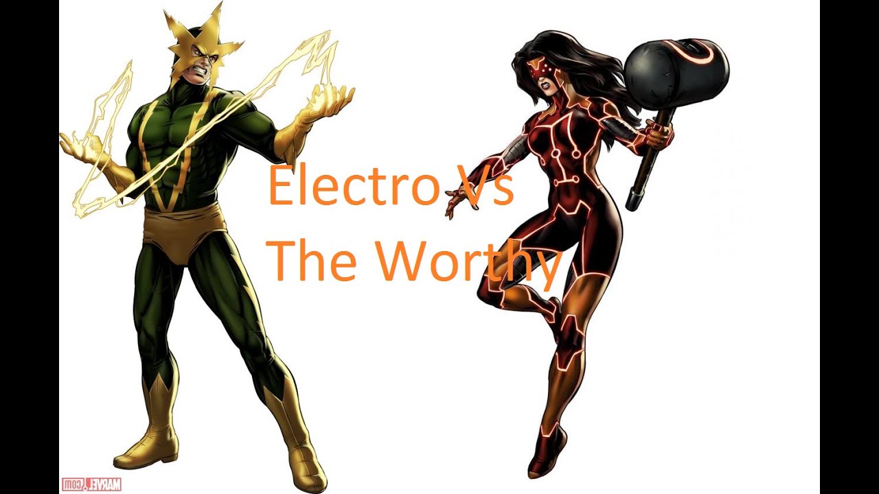 Marvel Avengers Alliance PvP: Electro vs The Worthy - YouTube