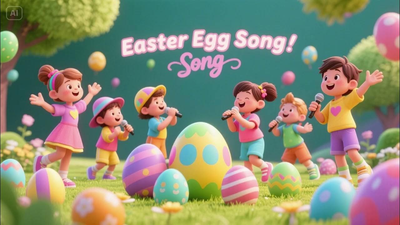 Easter Eggs Song | Fun Springtime Song for Kids 🐰🥚🎶 - YouTube