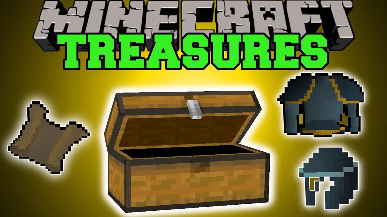 Minecraft: TREASURE HUNTING (FIND CLUES AND SEARCH FOR RICHES!) Mod ...
