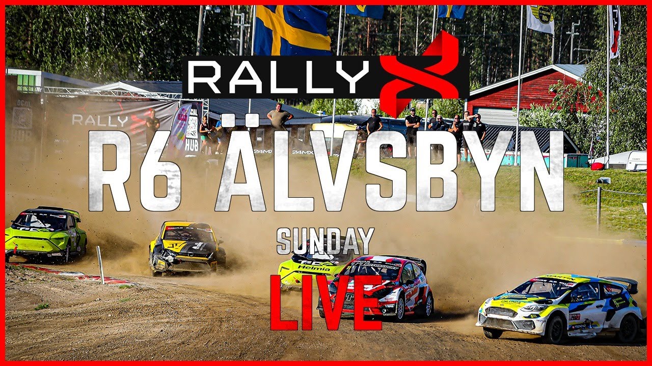 RALLYX ROUND 6 2024 - SUNDAY at ÄLVSBYN, SWEDEN - YouTube