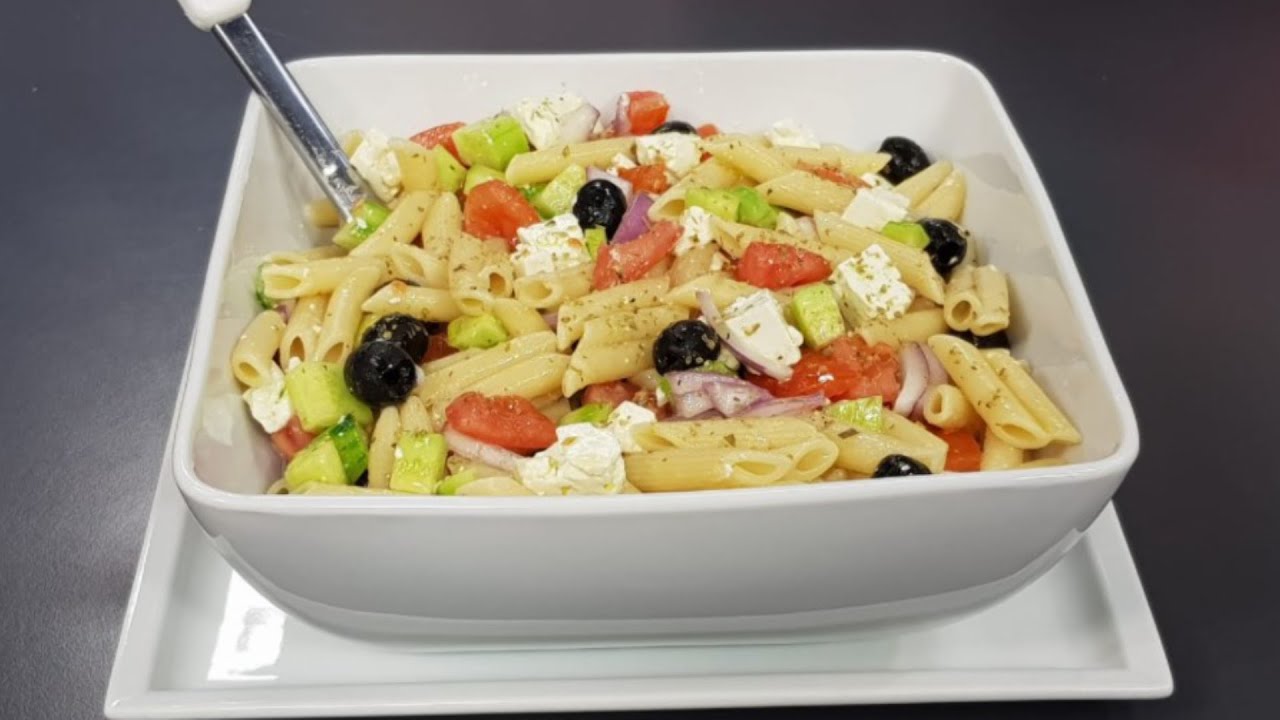 Makarona të ftohta nga zonja Vjollca - YouTube