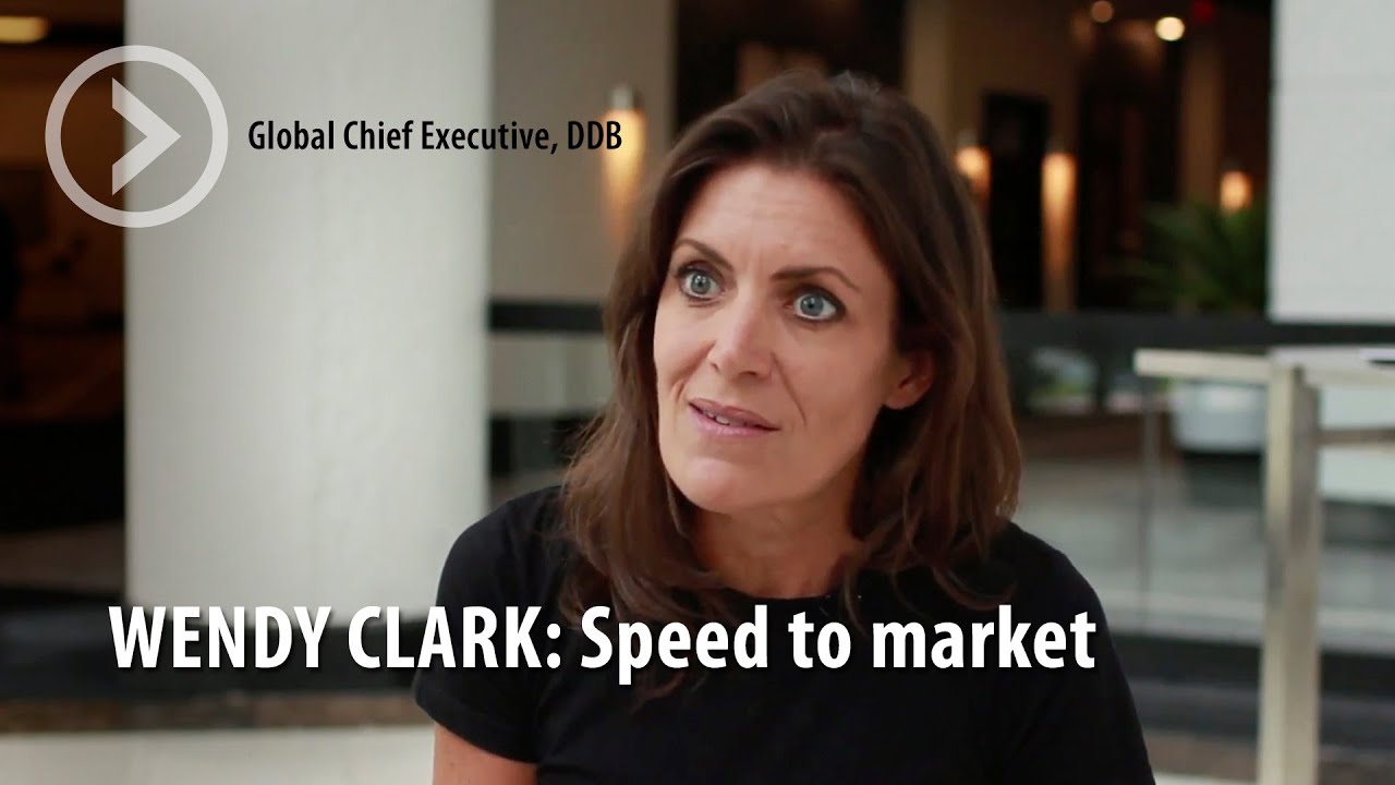 WENDY CLARK: Speed to market - YouTube