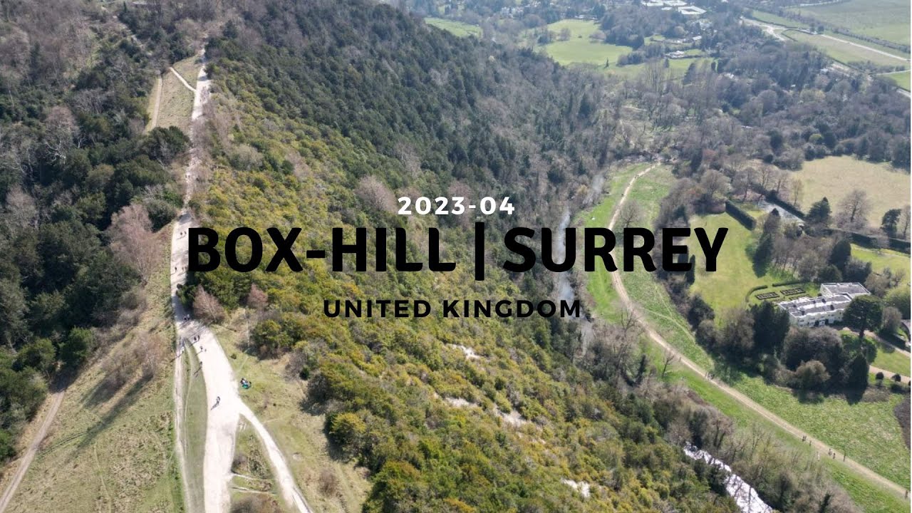 Drone’s Eye View of Surrey: Stunning Box Hill in 4K | Aerial Tour of ...