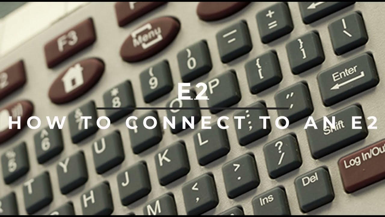 How To Connect to a CPC E2 - YouTube