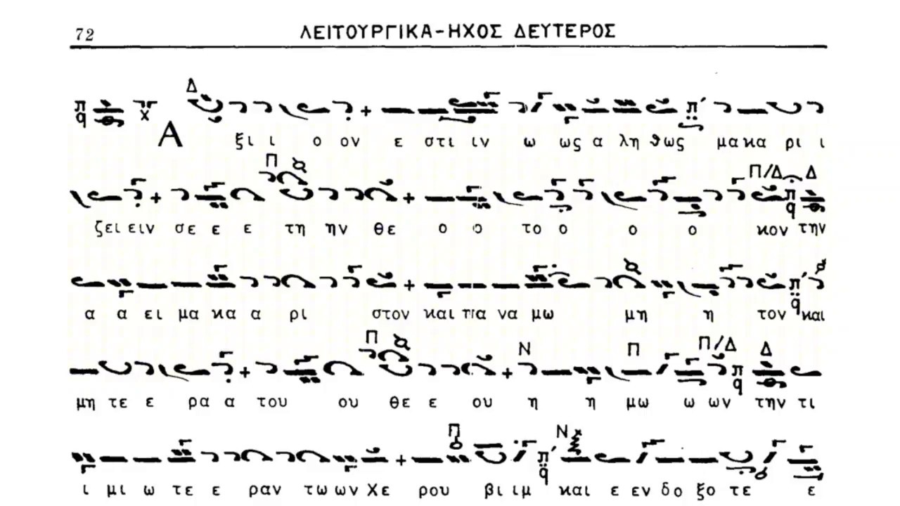 Άξιον Εστίν Χρ. Θεοδοσόπουλου, Ήχος Β΄ (Δευτερόπρωτος) - YouTube