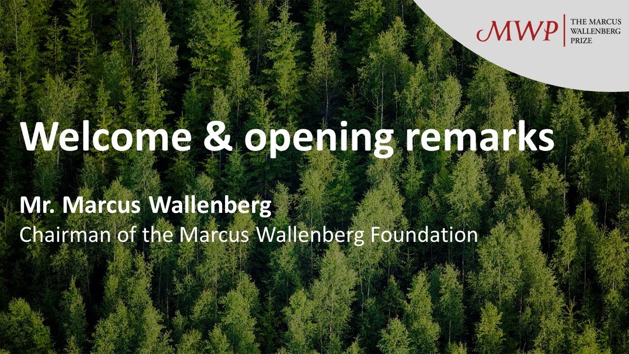 MWP Symposium 2022 - Marcus Wallenberg - YouTube