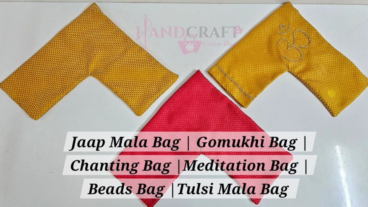 Gomukhi Bag | Jaap Mala Bag | Chanting Bag | Meditation Bag | Beads Bag ...