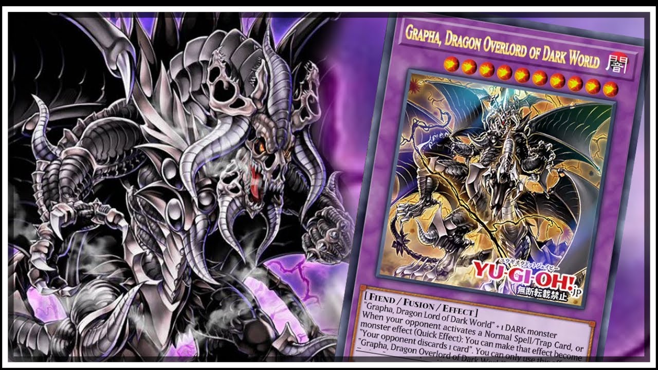NEW Grapha Dark World FUSION! NEGATE! Incredible Support! [Yu-Gi-Oh ...