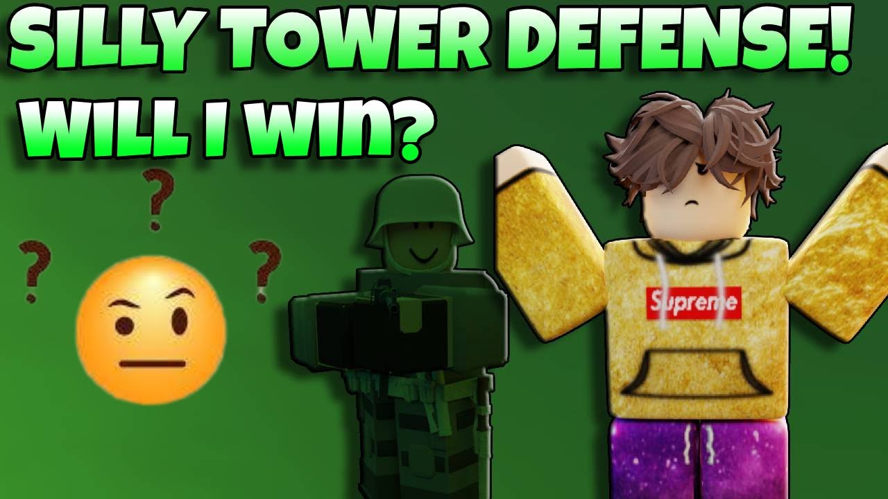Trying silly tower defense for the first time! - YouTube