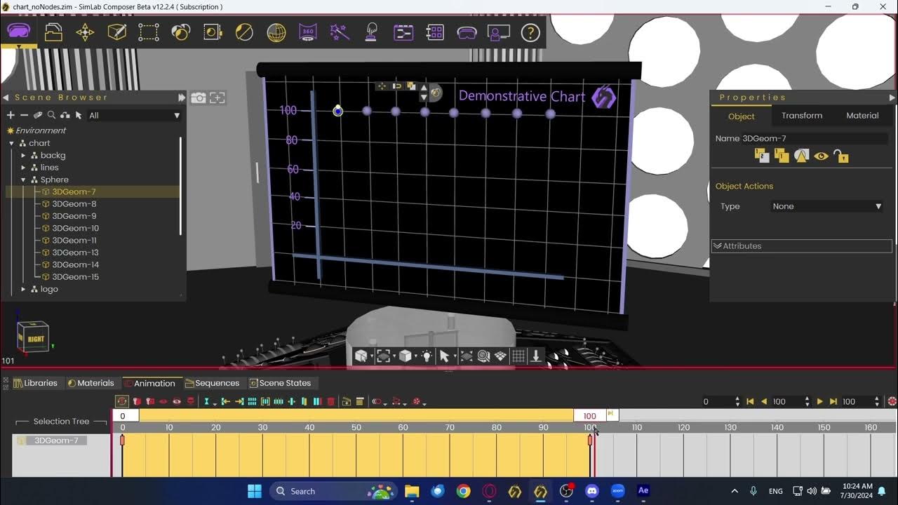 VR Chart Creation Tutorial: Build Interactive Charts with SimLab Composer - YouTube