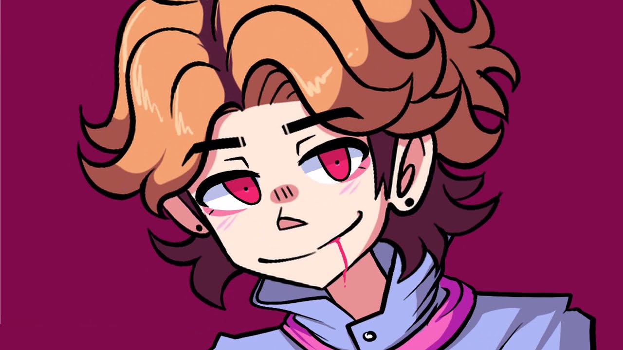 Senpai Escapes From The Game (FNF Animation) - YouTube