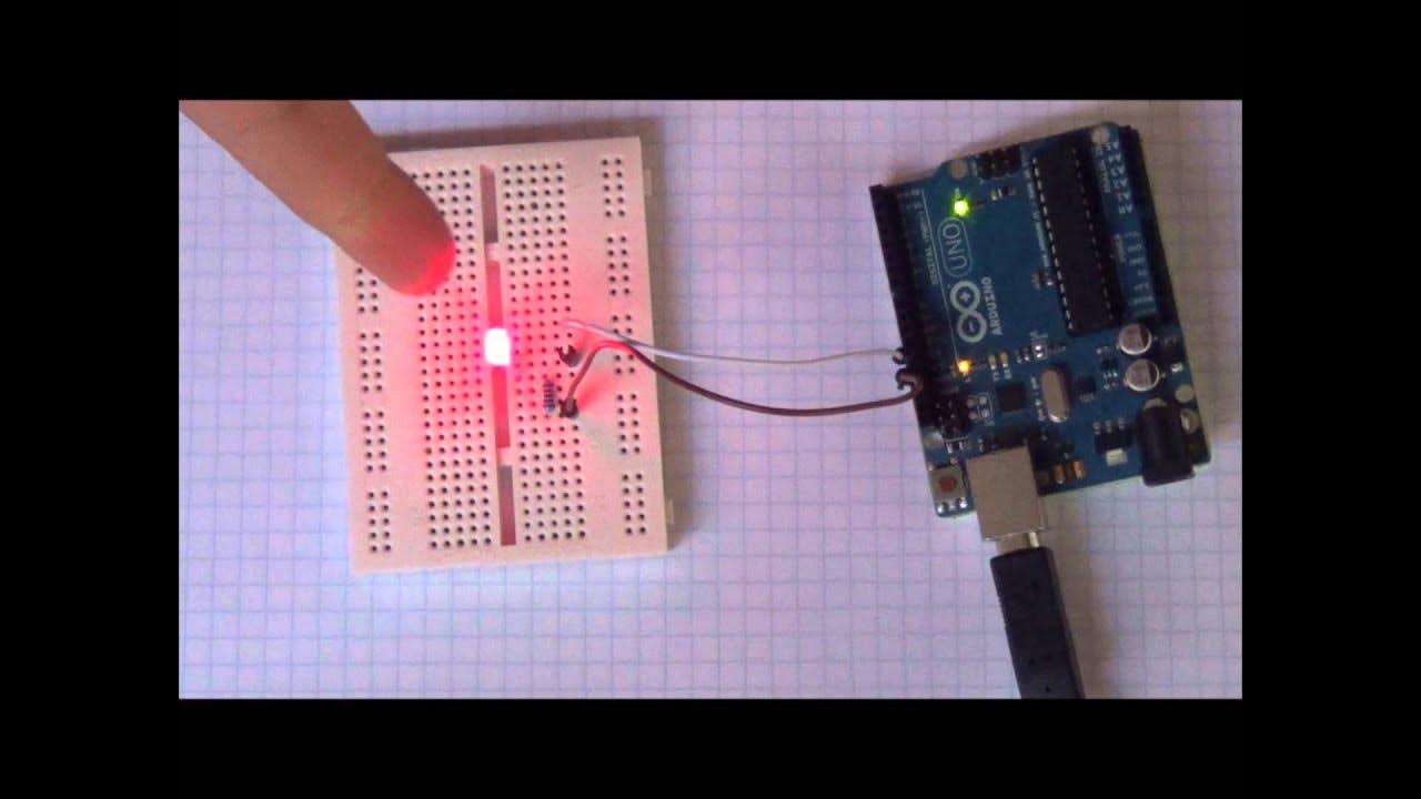 Arduino Tutorial #1 - Digital Inputs and Outputs - Button & LED - YouTube