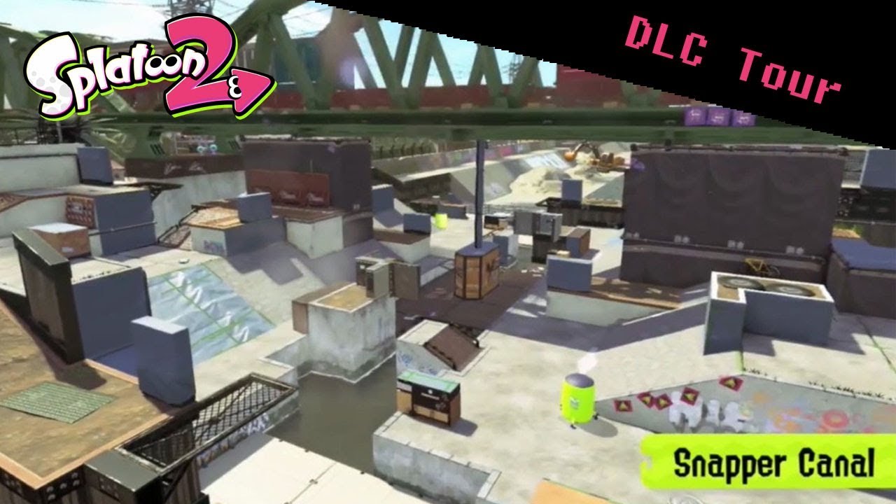 Splatoon 2 -Snapper Canal Tour (Turf War) - YouTube