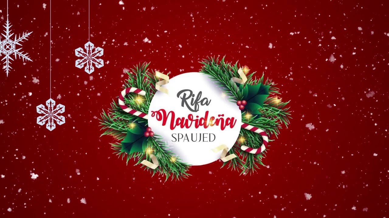 Rifa navideña SPAUJED 2021 - YouTube