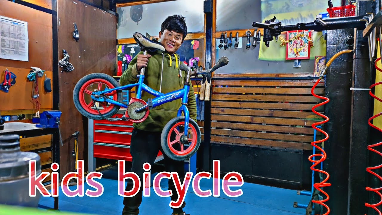 kid's cycle fix garidiye aaja workshop - YouTube