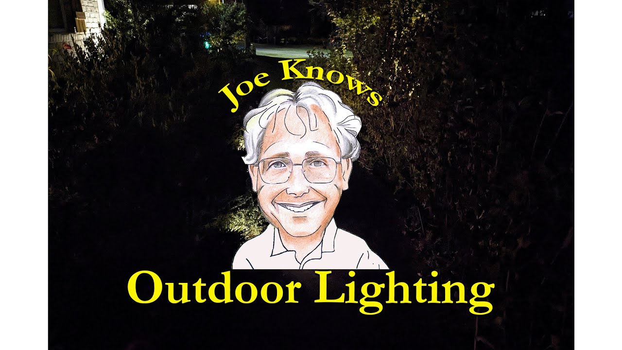 Joe Knows Landscape Lighting - YouTube