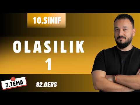 10.Sınıf Matematik | Olasılık - 1| 7.TEMA | 92.Ders | Maarif Model