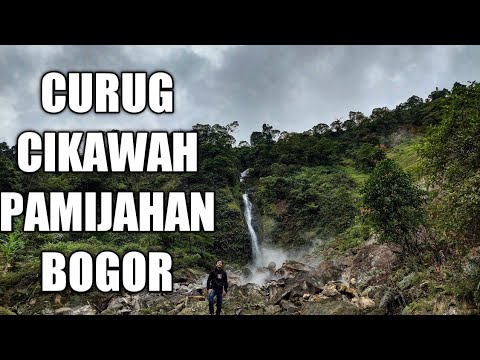 WISATA ALAM CURUG CIKAWAH PAMIJAHAN BOGOR - YouTube
