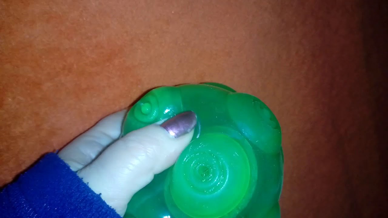 Squishy green pet ball - YouTube