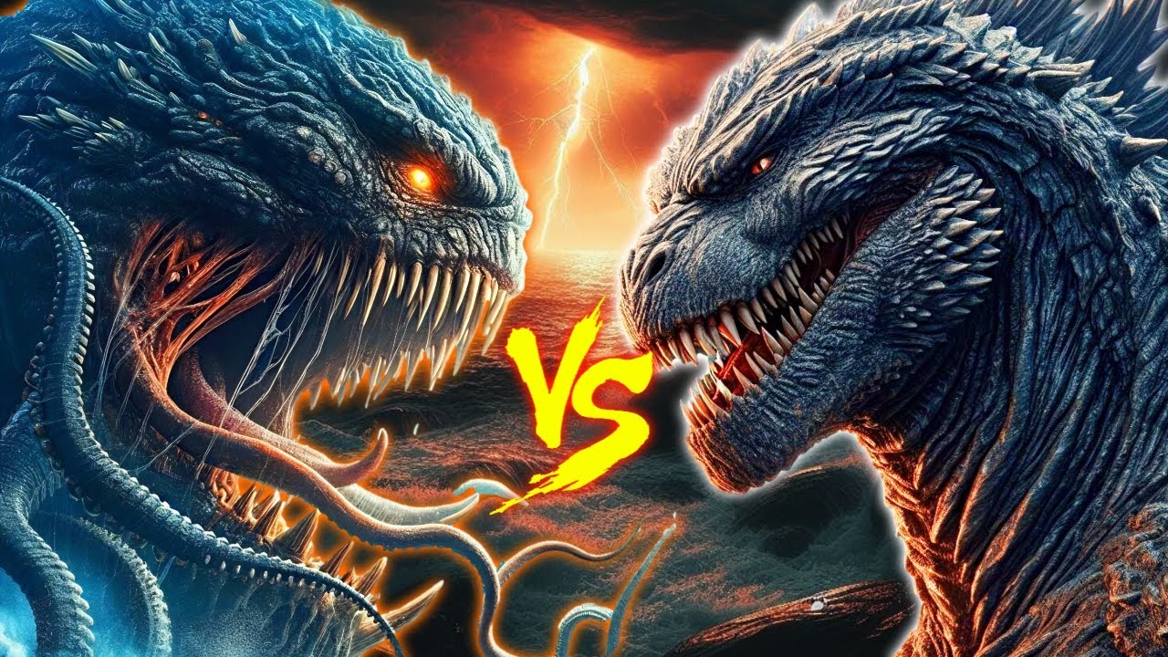 Godzilla Fights The Kraken - Justice League Vs Godzilla Vs Kong ...