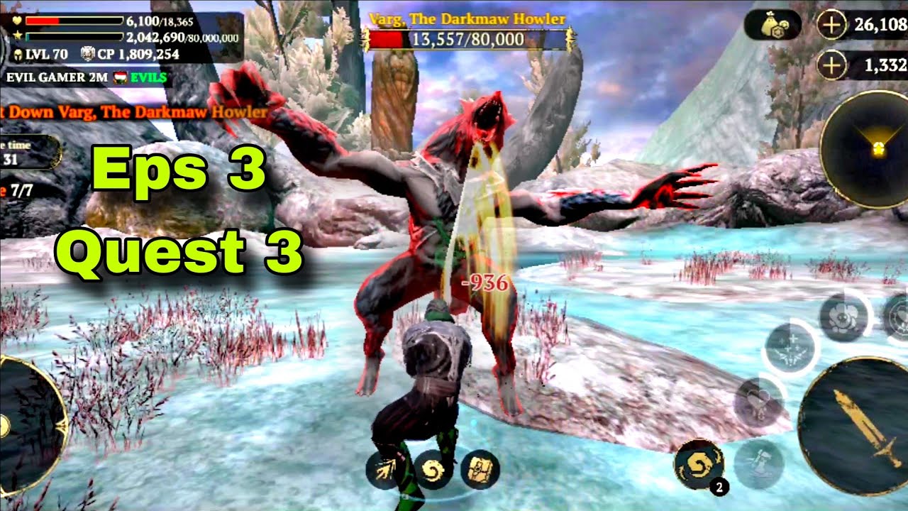 Evil Lands : Eps 3 Assissan Gameplay New Map 9 💥 Quest 3 arg, The ...