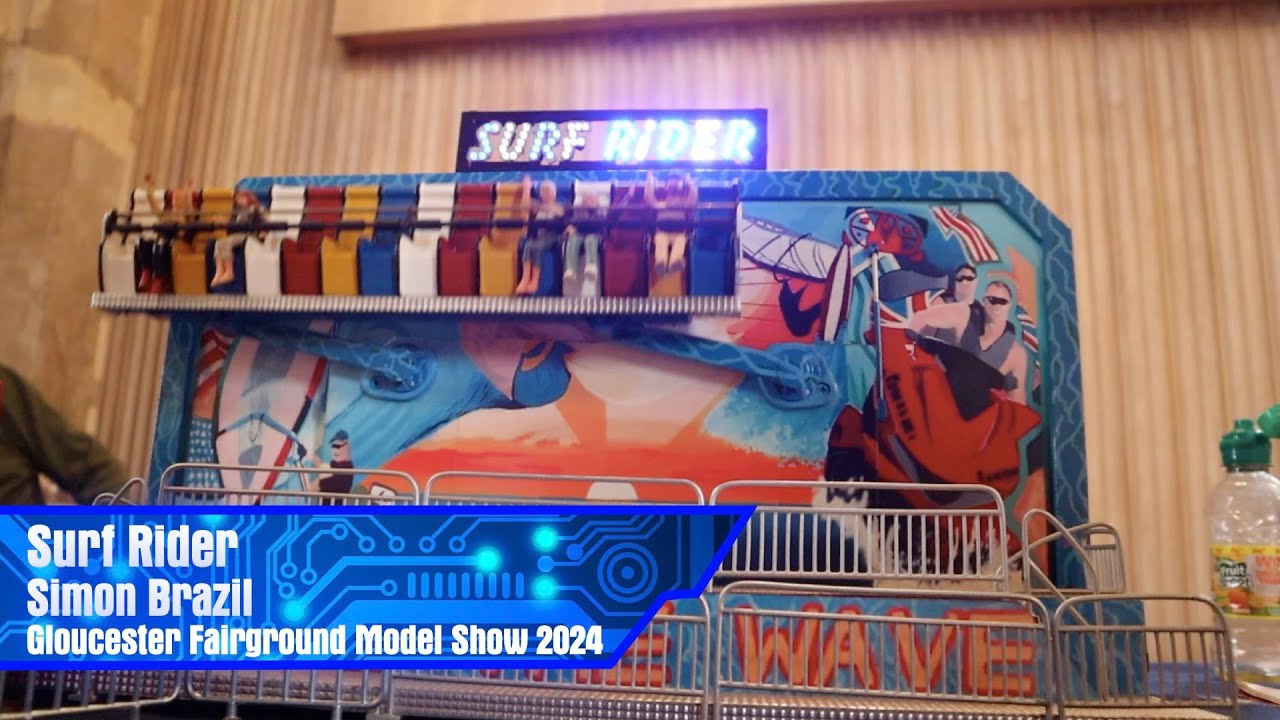 Surf Rider - Simon Brazil @ Gloucester Fairground Model Show 2024 - YouTube
