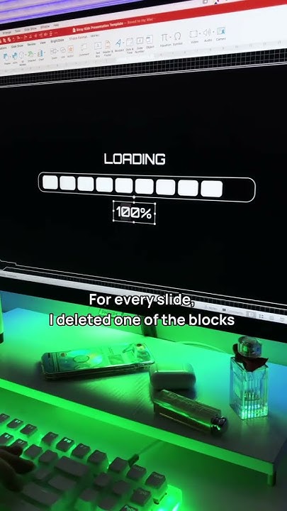 How to create a loading bar animation on PowerPoint! # ...