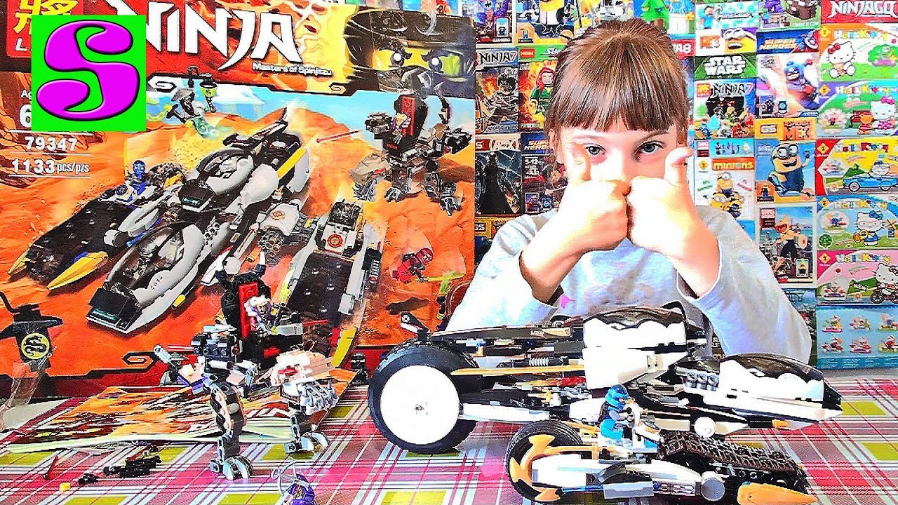 Lele Ninja 79347. Байк Кая и Джея. Внедорожник с суперсистемой ...