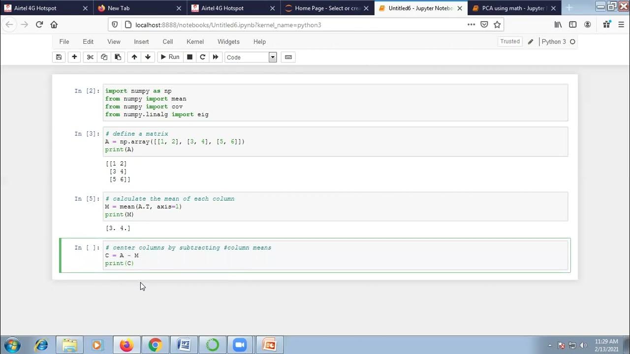 Machine Learning: Principal Component Analysis (PCA) Demonstration on Python SK-Learn - YouTube