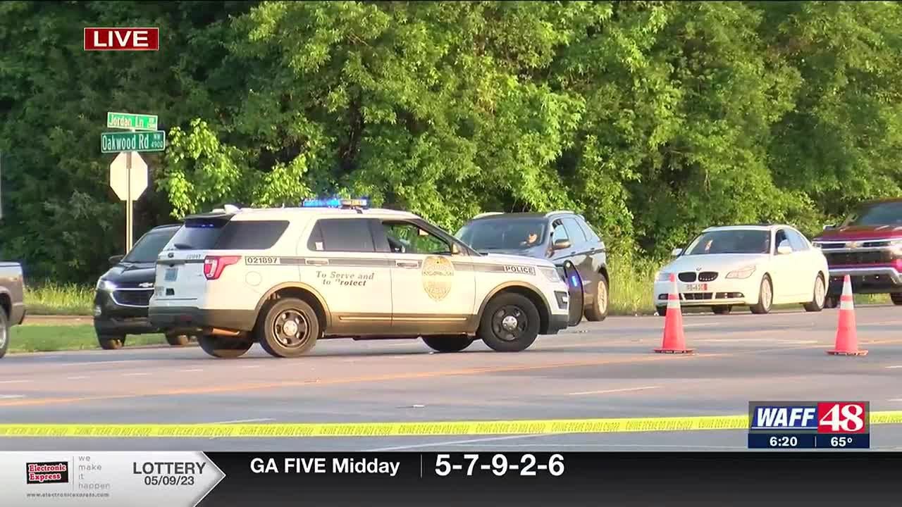 Intersection of Sparkman and Jordan still impacted by Tuesday evening ...
