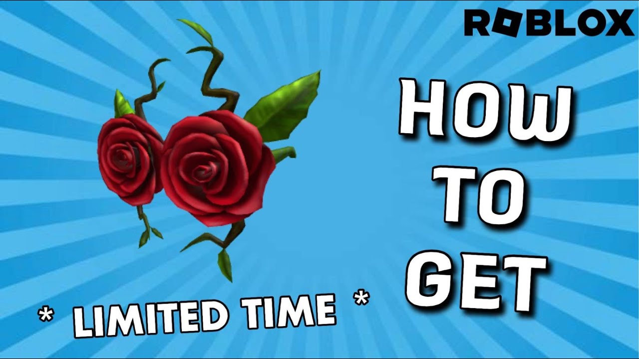 HOW TO GET THE "Lovely Rose Vision Glasses" ON ROBLOX! (Limited Time ...