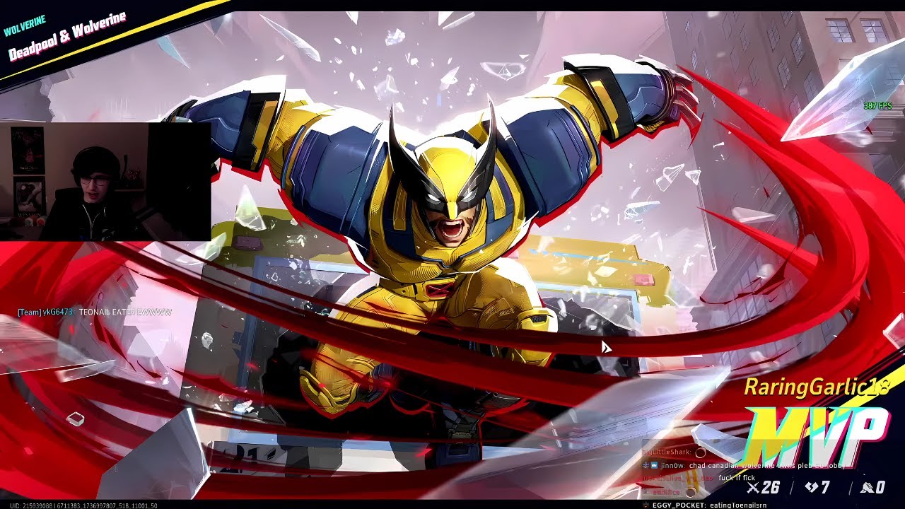 MVP! SuperTF WOLVERINE GAMEPLAY IN EU! - MARVEL RIVALS SEASON 1 TOP 500 ...